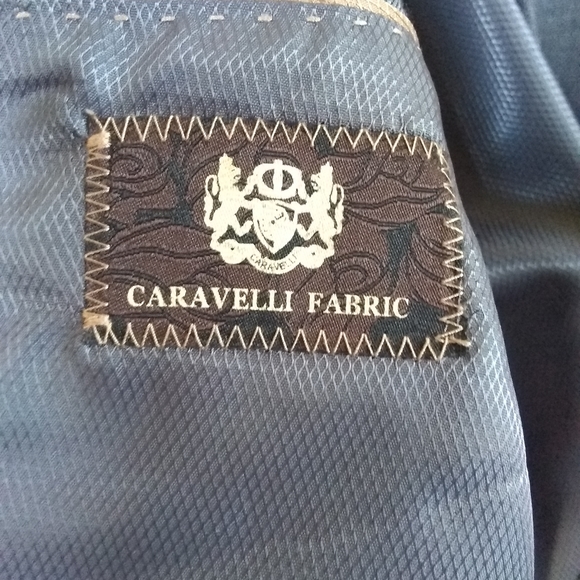 Caravelli | Suits & Blazers | Caravelli Grey Double Breasted 6 Button ...